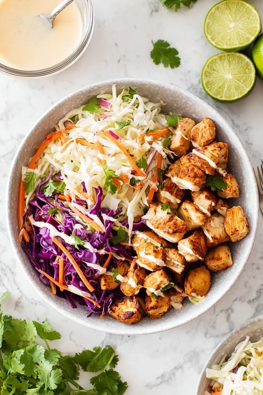 Fish Taco Bowl with Spicy Mayo – Quick & Flavorful Dinner