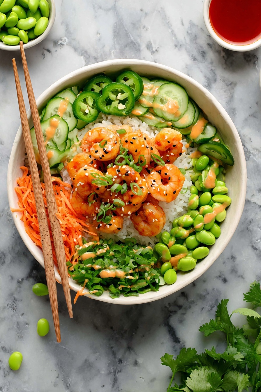Spicy Shrimp Rice Bowls – Quick & Flavorful Seafood Dinner